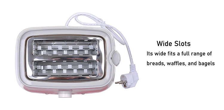 Small Size Pop Up Toaster Plastic Body Sandwitch Maker Double Strip ...