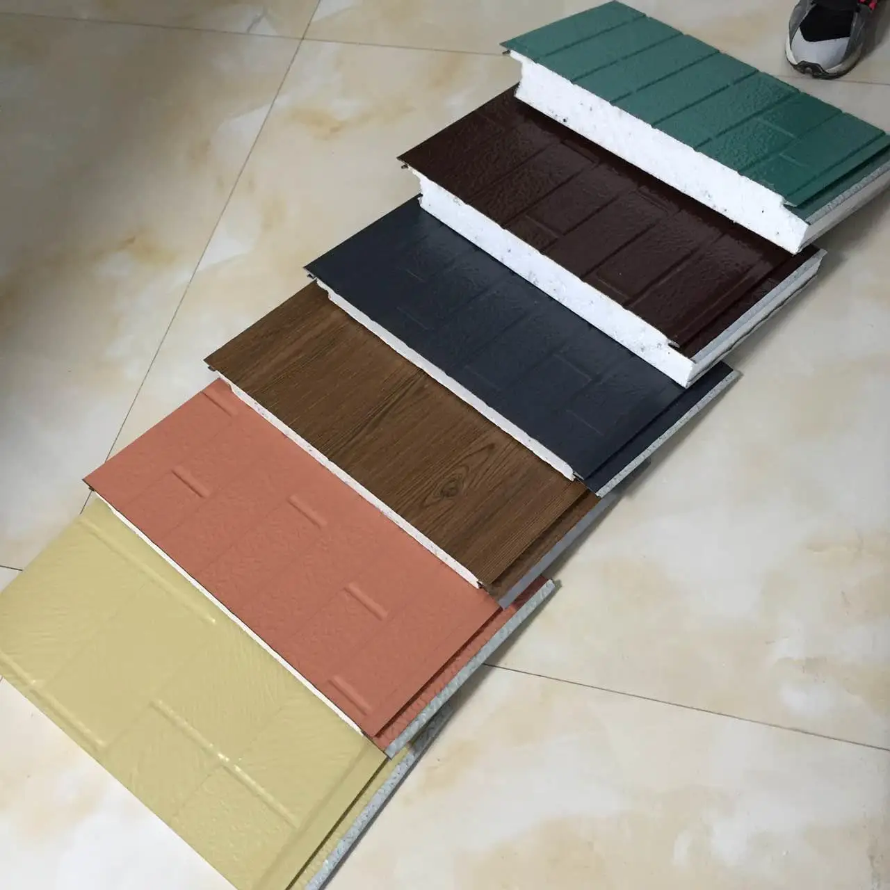 Exterior Pu Foam Wall Panel Sandwich Panel Machine Production Line| Alibaba.com