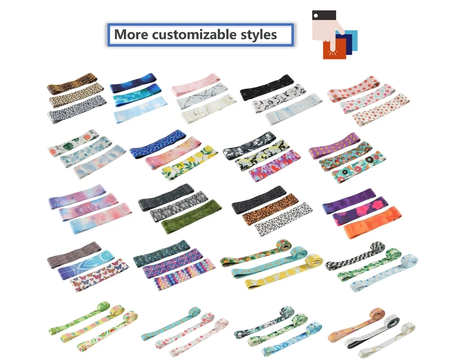 Custom Logo Circle Loop Training Exercise Resistance Band
