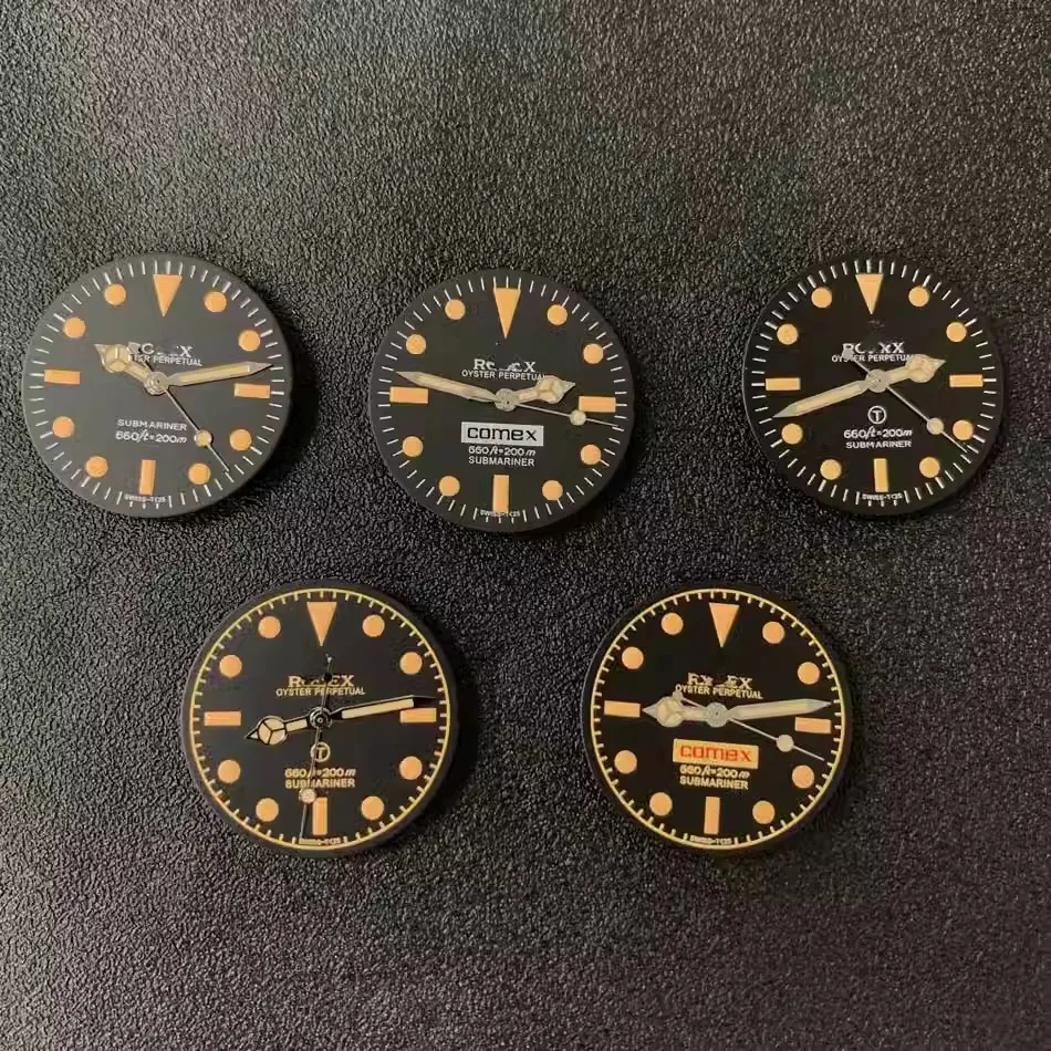 Retro Dial + Hands Without Calendar,Green Luminous 28.5mm,Suitable For ...