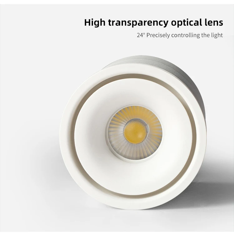 Modern Recessed Indoor Ceiling Recessed 5W 7W 12W 15W Surface Mounted ...