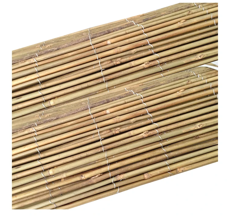 Outdoor Privacy Screen Rolled Natural Fencing Bamboo Fence For Backyard ...