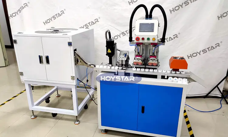 Tampon Machine 2 Colours Plastic Bottle Cap Pad Printing Machine For ...