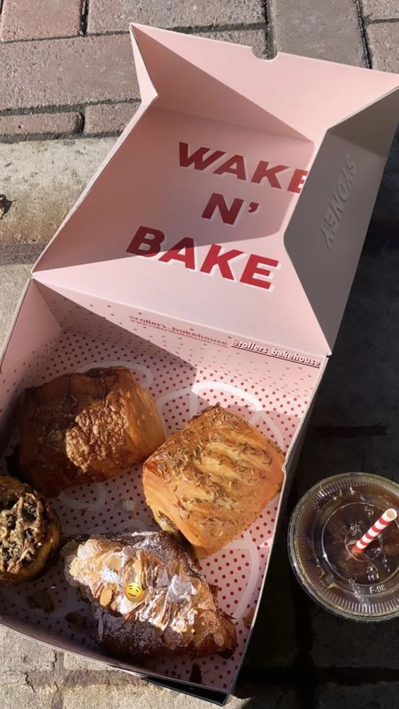 Custom Mixed Petit Croissant Party Pastry Box - YBJ Printing