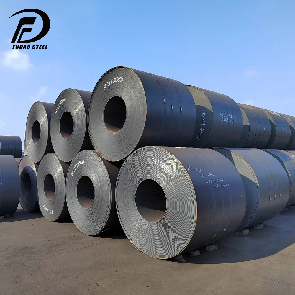 Hot Rolled Steel Coil S235jr S235 S355 Ss400 Q195 Q235 Ms Mild Iron Plate Carbon Steel Coil ...