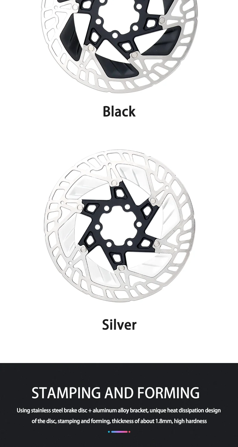 Factory Wholesale Mountain Bike Floating Brake Disc 160mm Bike Disc ...