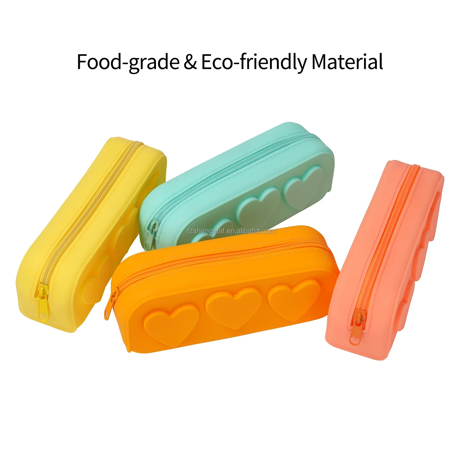 Custom 2024 Kawaii Cute 3d Silicone A Pencil Case Box Pouch Bag ...