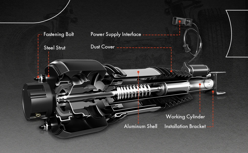 Airmatic Front Air Shock Absorbers For Mercedes Benz S-class S280 S320 ...