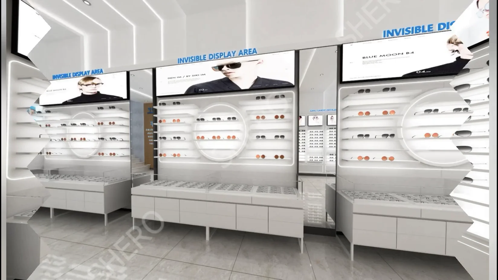 Top Quality Optical Shop Interior Counter Design Store Sunglasses ...