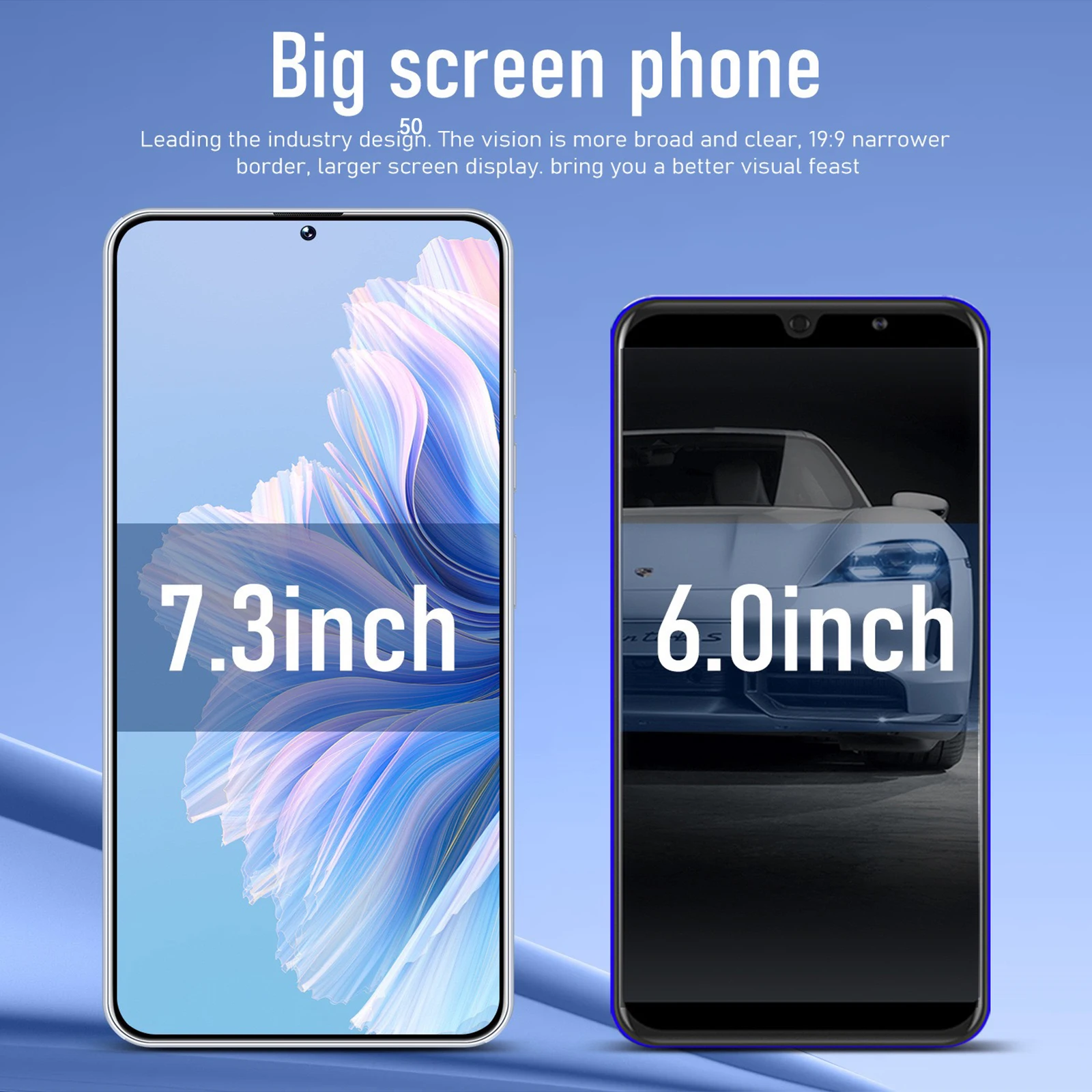 C20 Pro - 8+256GB Android Smartphone with 7.3 Inch Display