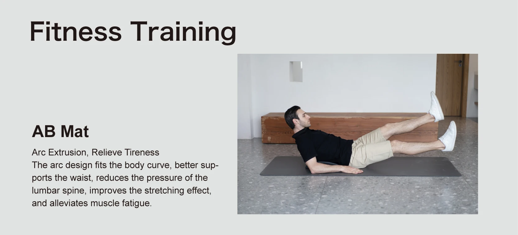 Full Range Of Motion Abdominal And Core Trainer Pad Workout Athletic Ab ...