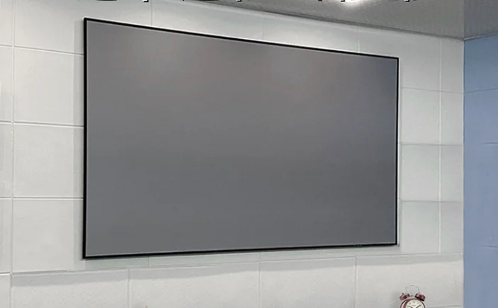 100 120 150 Inch Projection Screens - HD & ALR Grey Crystal