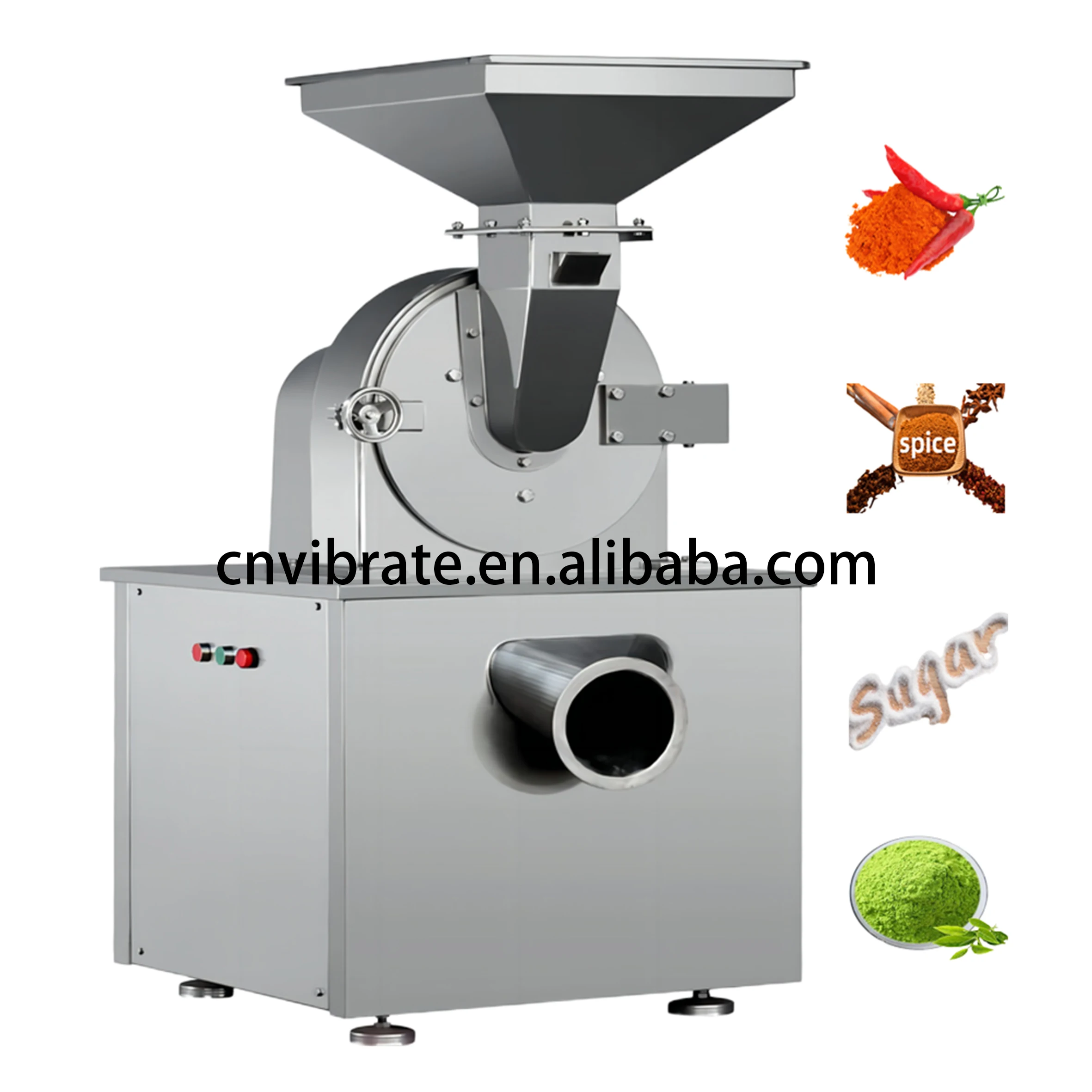 VBJX Automatic Pulverized Sugar Wood Grain Pulverizing Ultrafine ...
