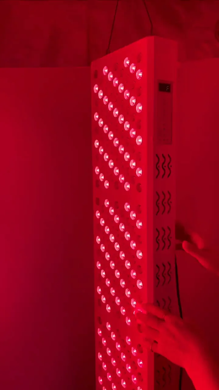 Saidi Full Body Red Light Therapy Panel 660nm 850nm Timer Pulse Control ...