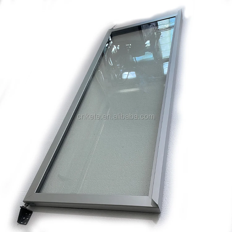 Customize Aluminum Frame Fridge Glass Door - Transparent Long Handle
