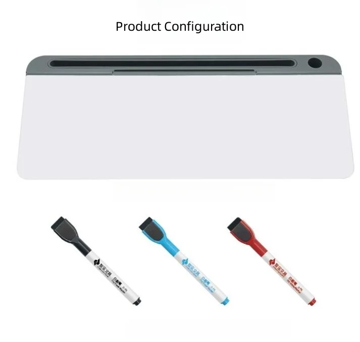 Desktop Hot Dry-erase Board Computer Office Desktop Glass Whiteboard ...