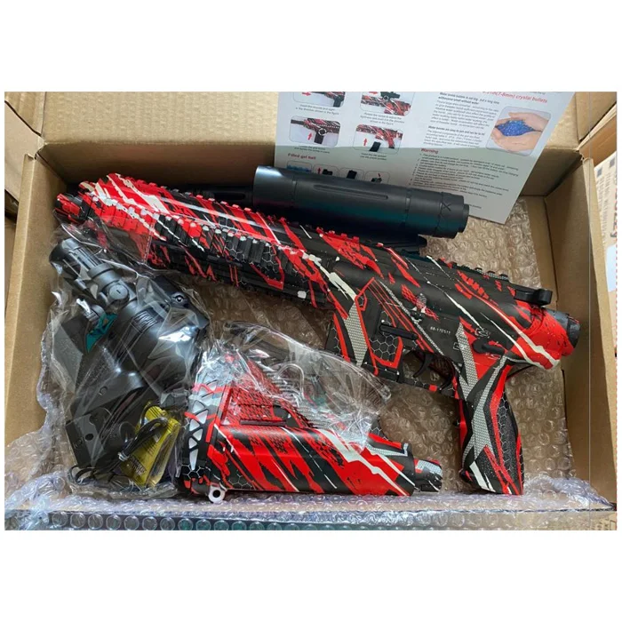 Cheap Realistic M4 Jelly Bullet Gel Blaster Soft Bullet Nerf Kids Gun ...