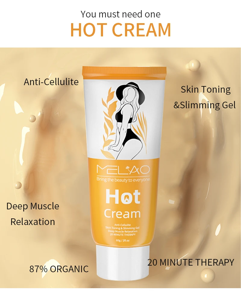 MELAO 60g Slimming Cream - Herbal Body Slimming Treatment