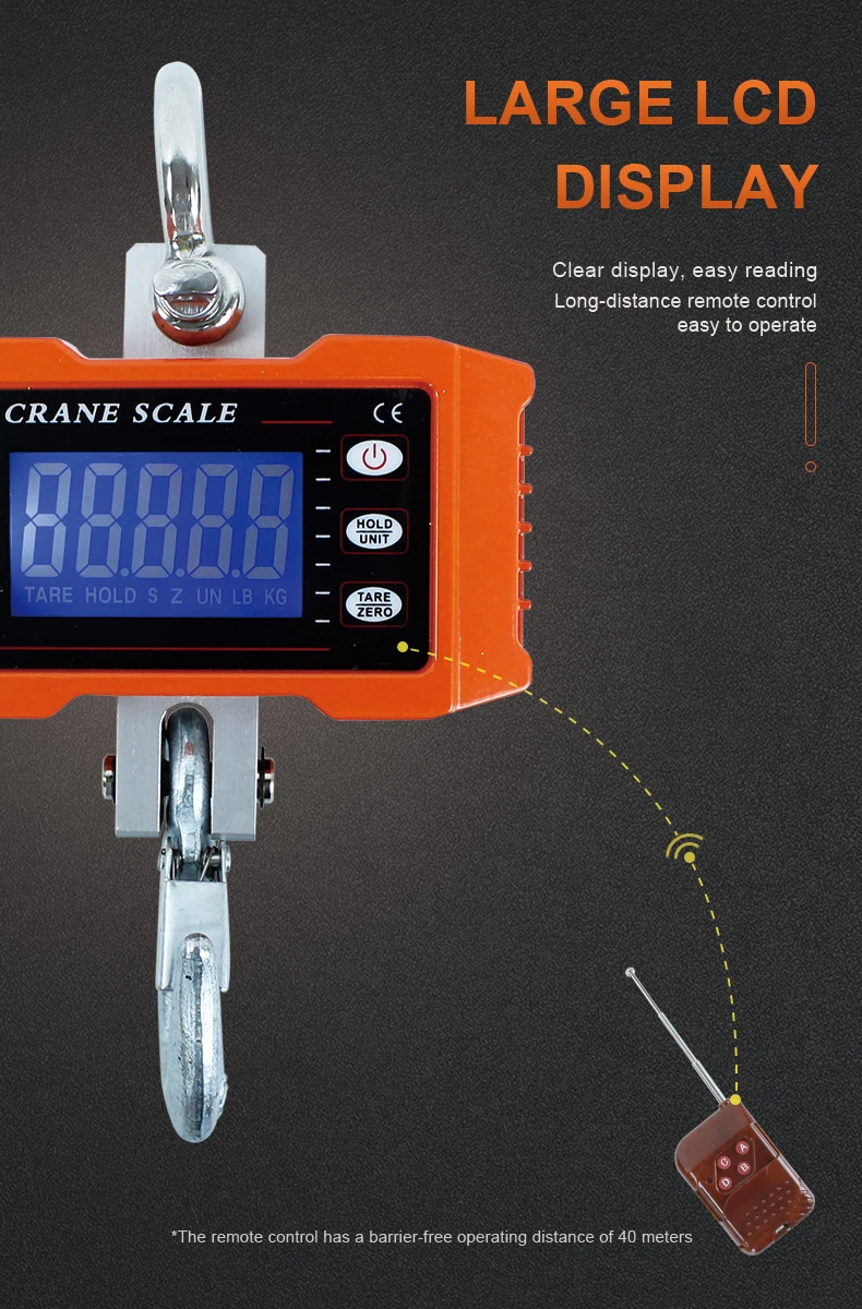 500kg-1000kg Digital Explosion Proof OCS Crane Scale Manual