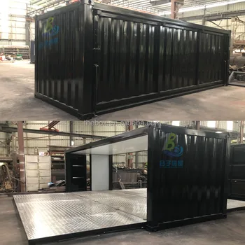 3m Structural Foldable House Storage Shed Trailer House Prefab Houses ...