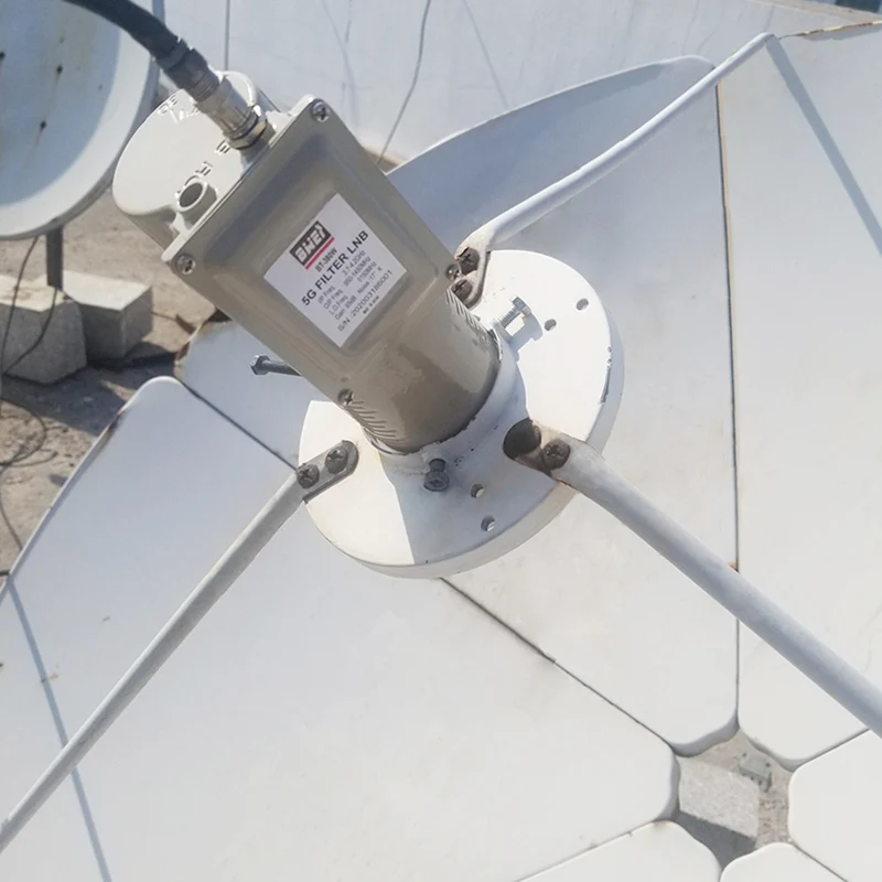 5g Anti-interference Satellite Receiver Single Output C Band Lnb - Buy ...