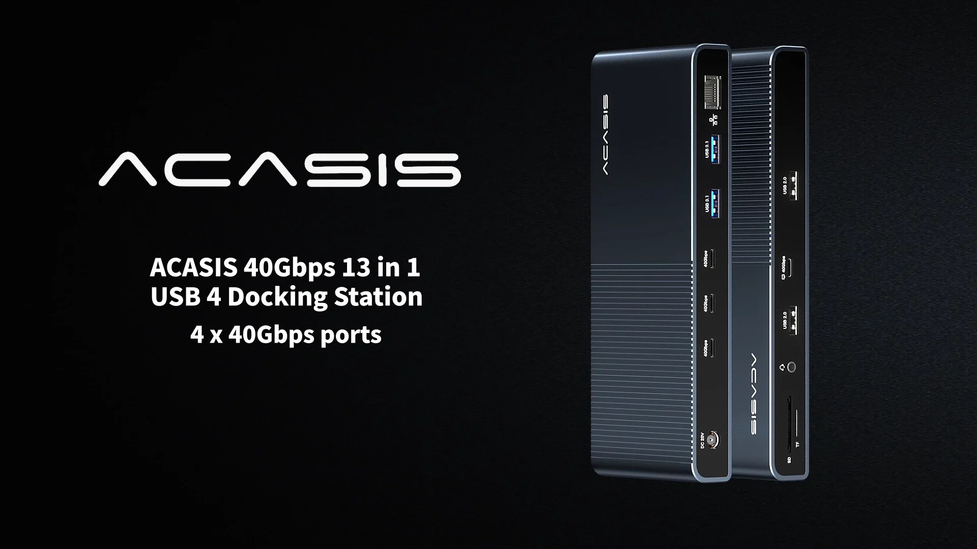 Acasis13-in-1 Thunderbolt 4 Usb-c Pro Dock With Three 40gbps Downstream ...
