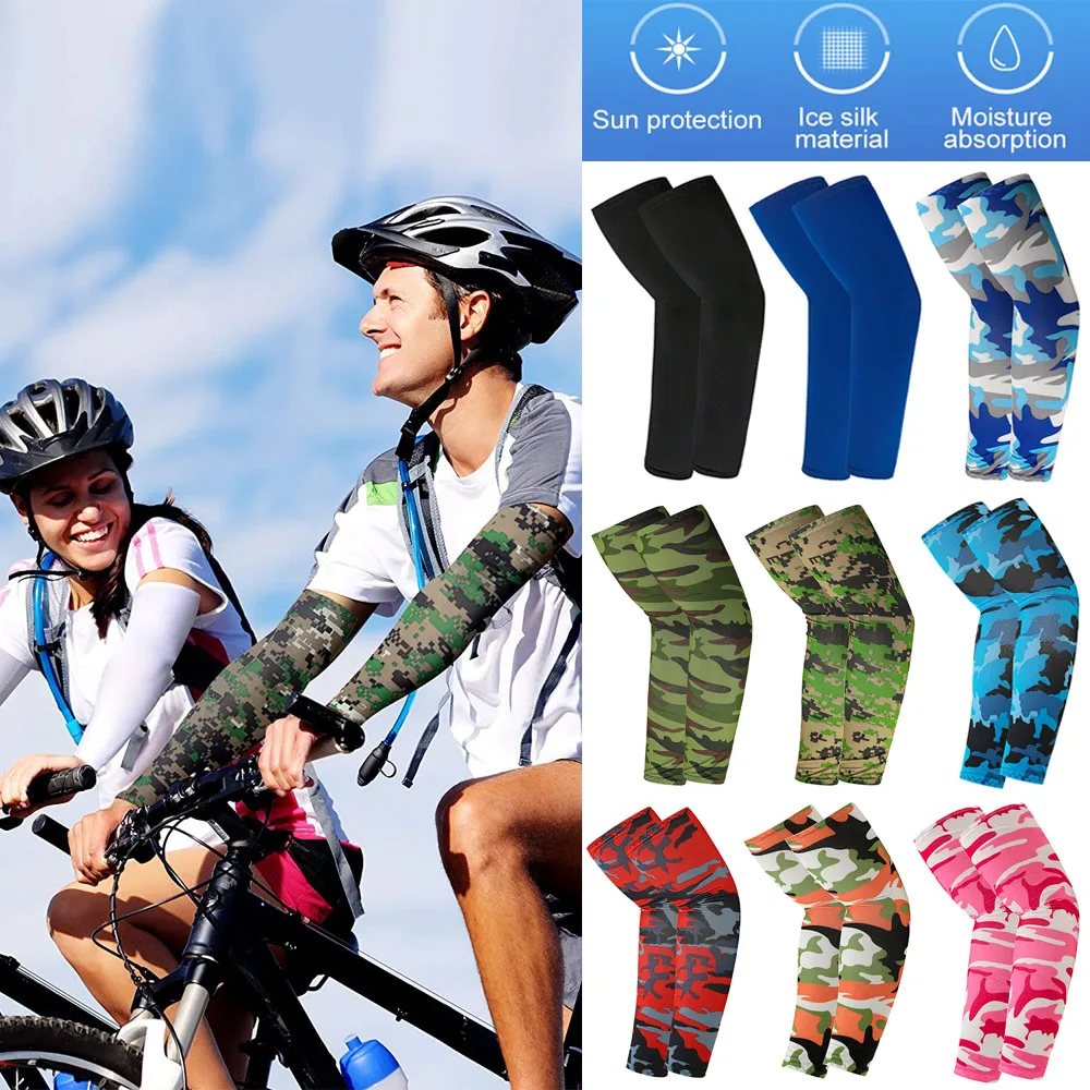 Custom Sublimation Arm Sleeves Bicycle Sleeves Sun Uv Protection ...