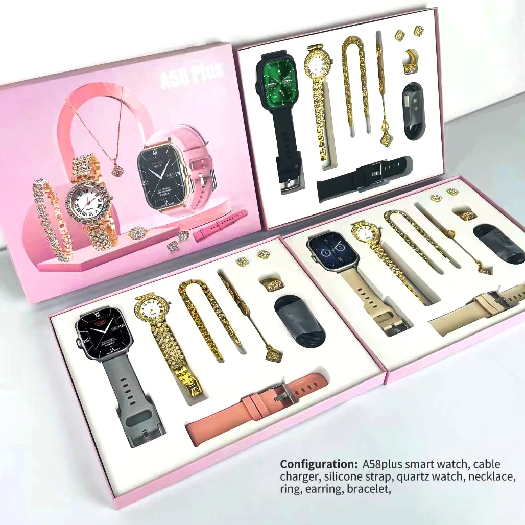 2024 New Desig Fashion Girls Ladies Smartwatch Health Sleep Body ...