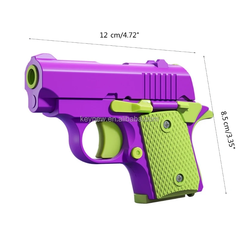Stress Relief Fidgets Toy Guns Playful Entertainment Toy Practical Joke ...