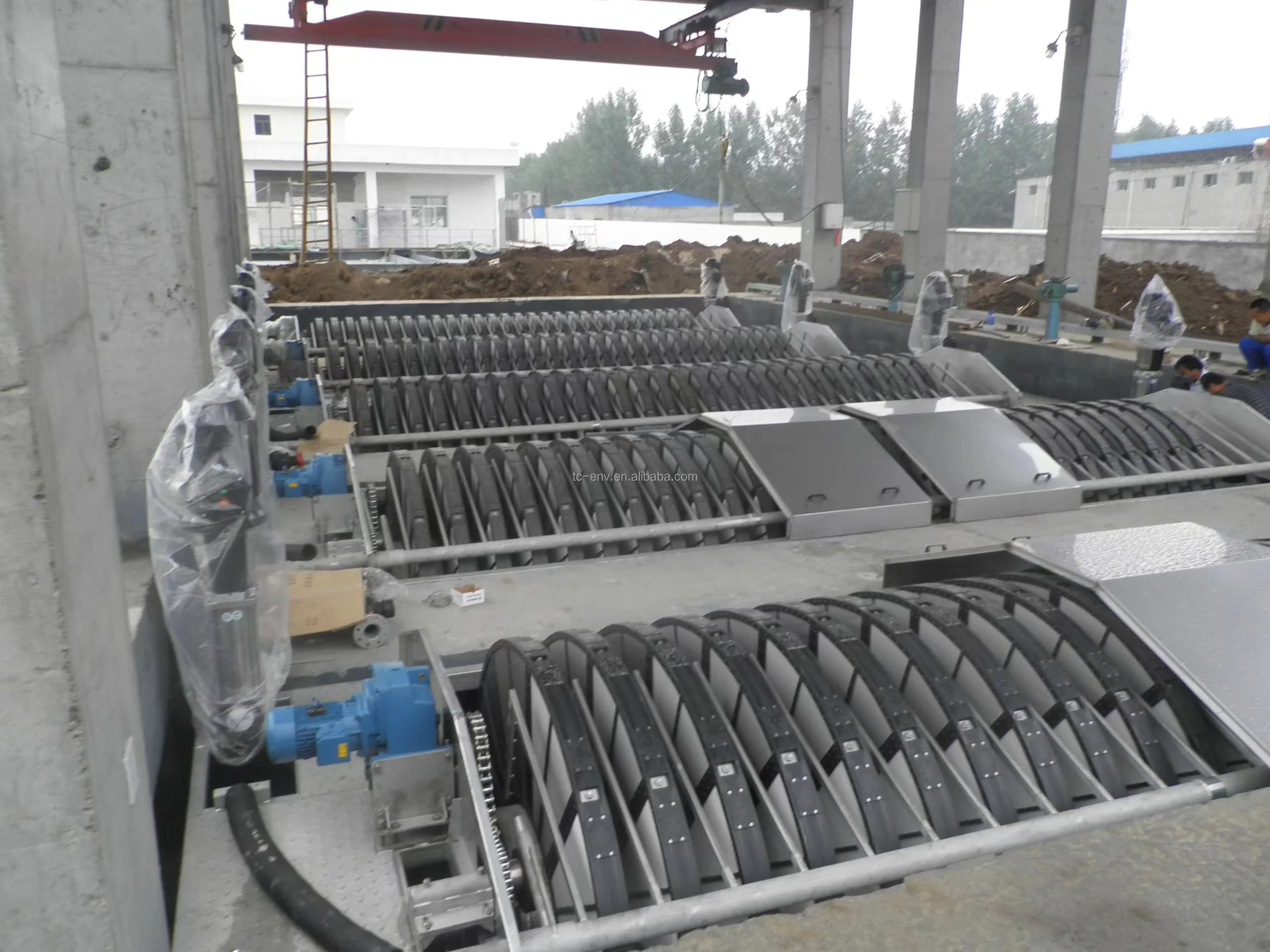 Disc Filter for Wastewater Treatment - 50000l/hour Capacity