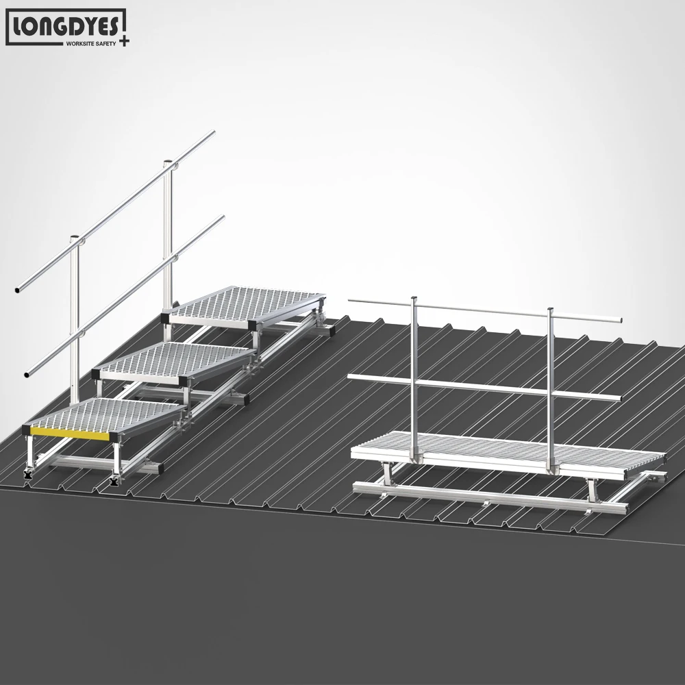 Lifeline System - Safe Standing Seam Metal Roof Walkways