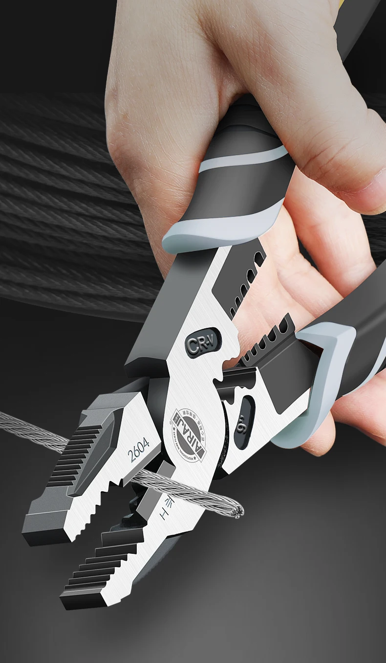 Professional Hand Tool Wire Cutter Multi Function Combination Pliers ...