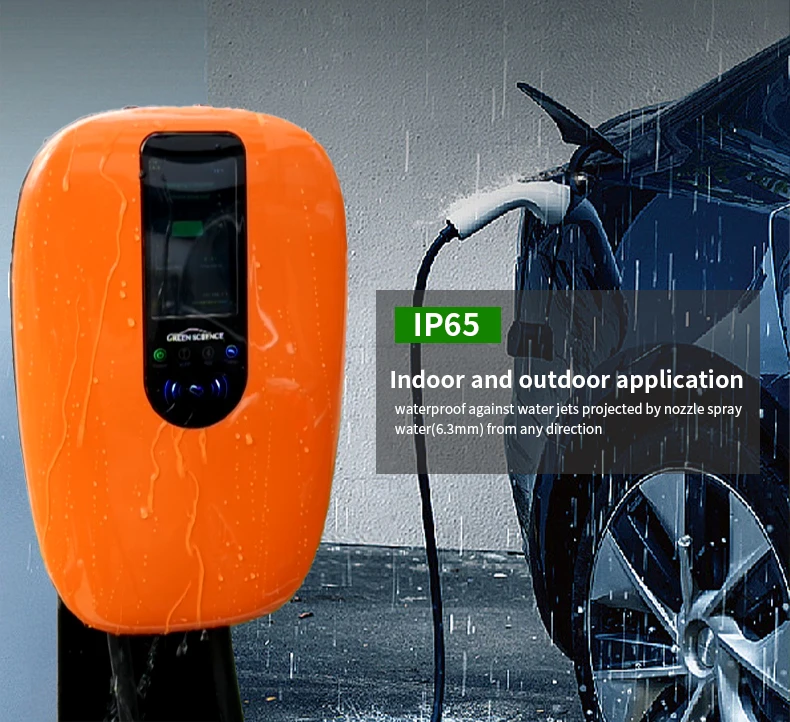 22KW AC EV Charger Wall Box - Fast Charging for Electric Cars