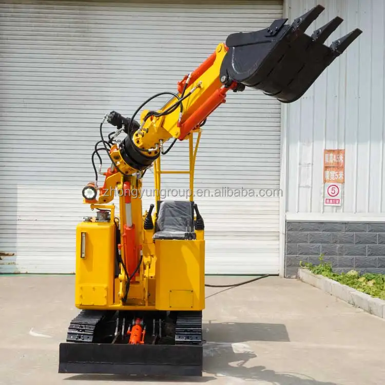 Safe Reliable Digging Machine Hydraulic Excavator Micro Bagger Crawler ...