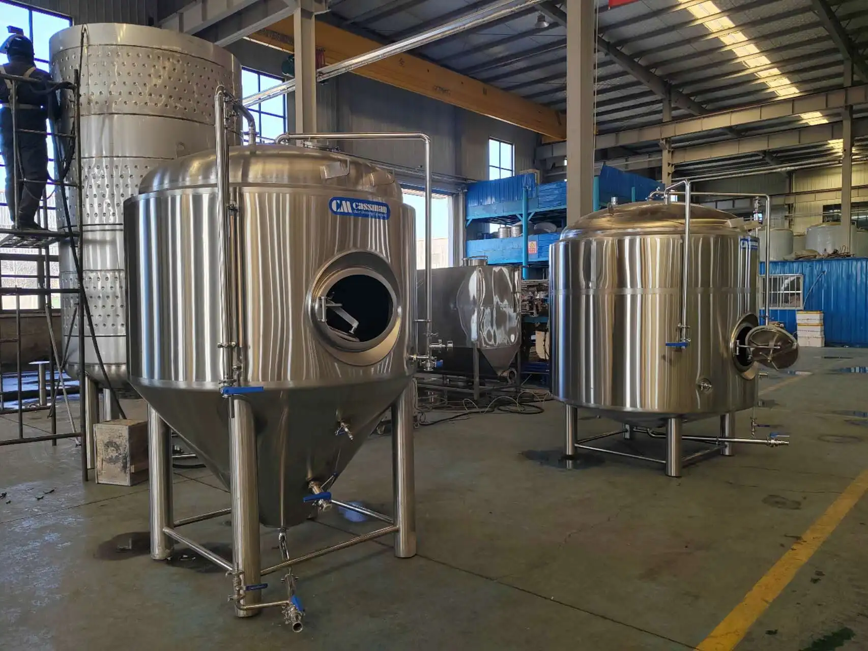 Fermenter 10bbl 20bbl 30bbl 50bbl 100bbl 200bbl 300bbl 500bbl Stainless ...