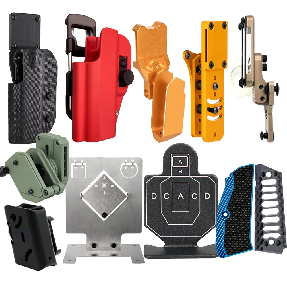 IPSC USPSA CR IDPA Magazine Mounting Plate Mag Carrier Pouch Holster ...