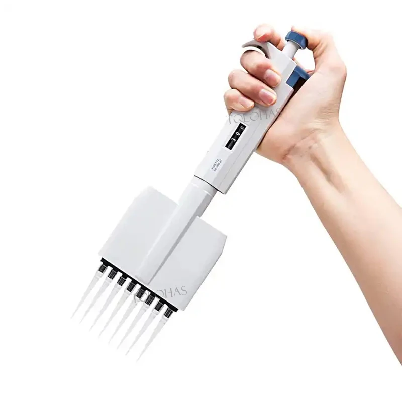 LHB107 Medical Lab MicroPipette Autoclavable Adjustable 8-channel ...