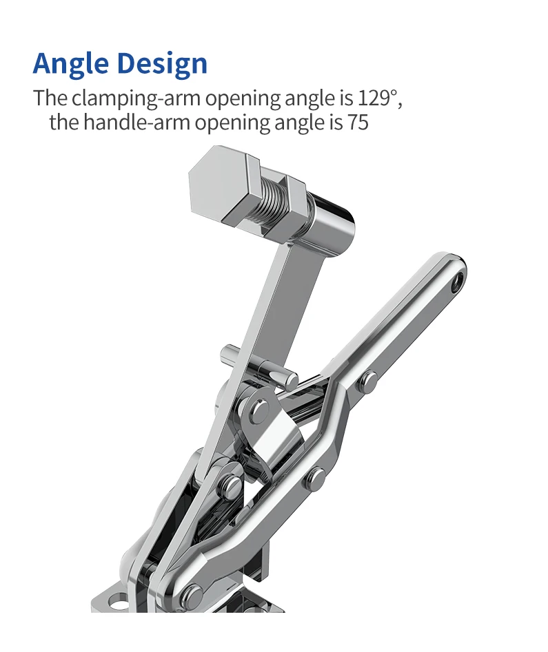 Stainless steel /Iron Adjustable toggle clamp heavy duty latch for ...