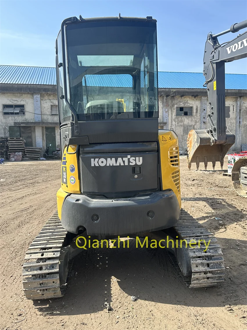 Hot Sale Best Japanese Hydraulic Digger Komatsu Pc35mr 3.5 Ton Mini ...