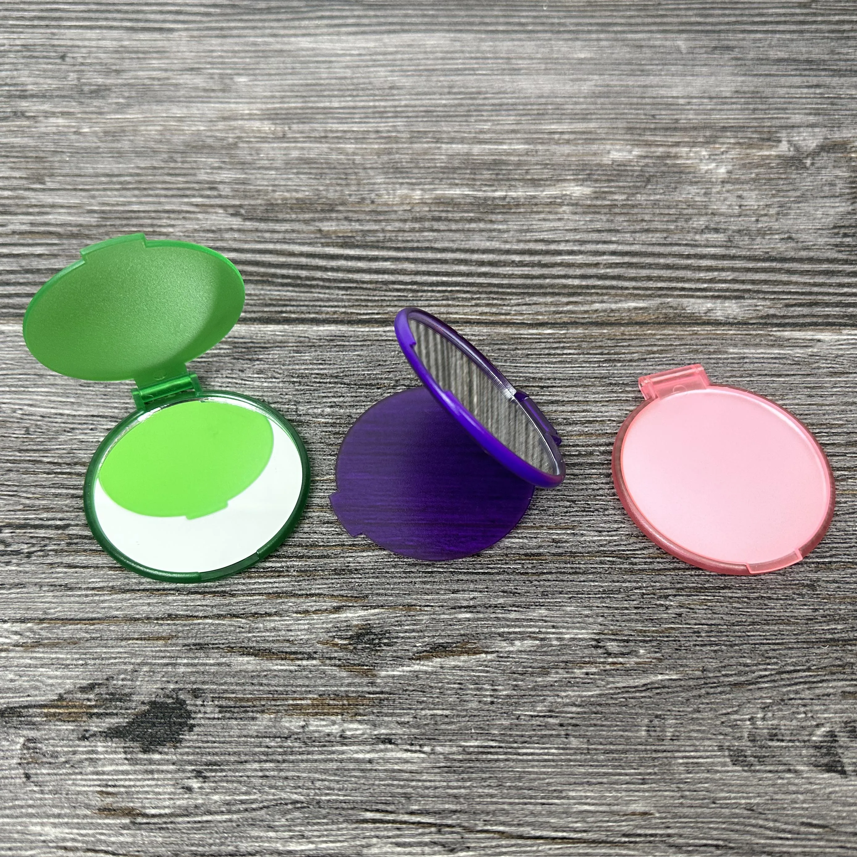 OEM Plastic Mirrors, Customized Logo Makeup Morrors, Cheap Compact ...