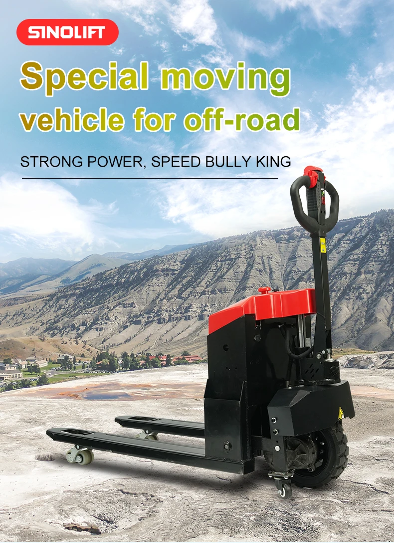 Sinolift EPT20RT Special Moving Vehicle for Off-road Electric Pallet Truck| Alibaba.com