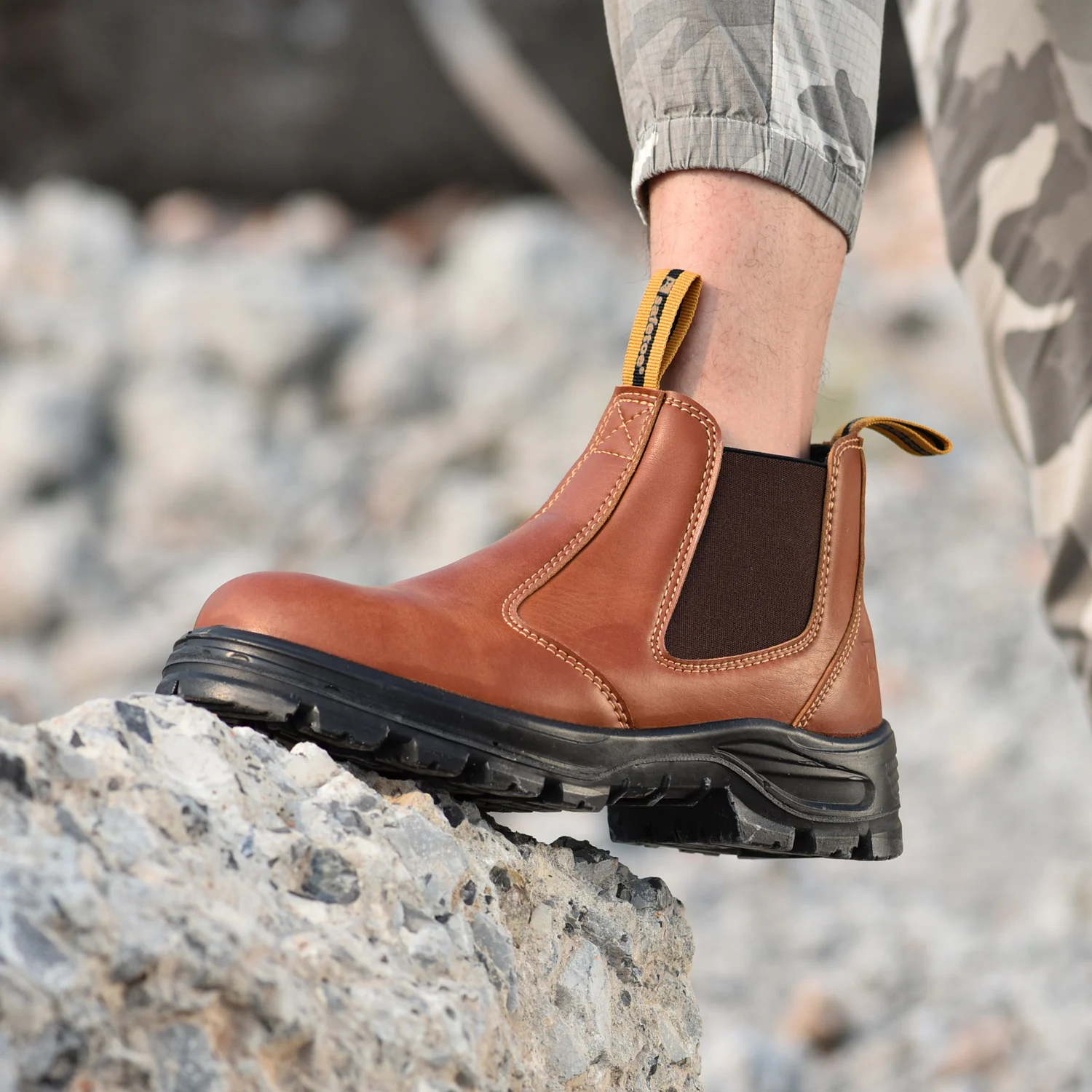 Water Resistant Safety Work Boots - S3 Steel Toe & Midsole