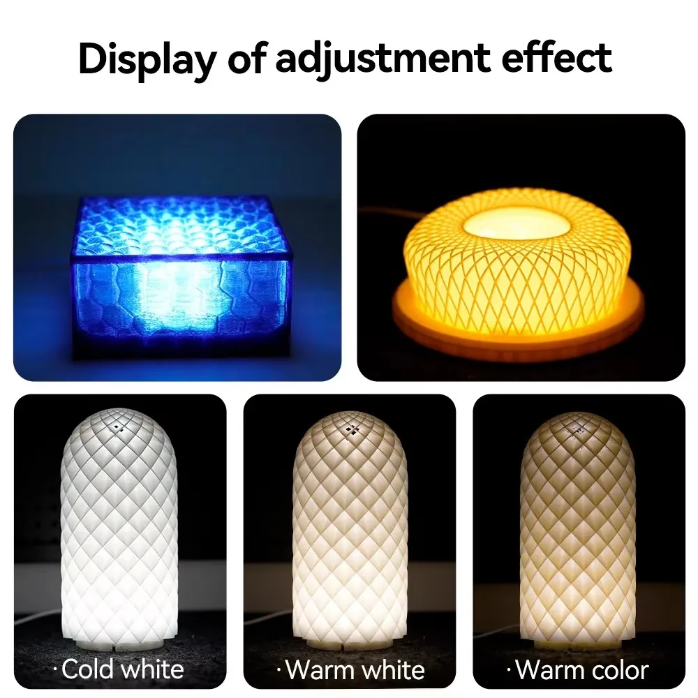 Bambu Lab LED Lamp Kit for 3D Printers – Durable Puck Light for Cabinet ...