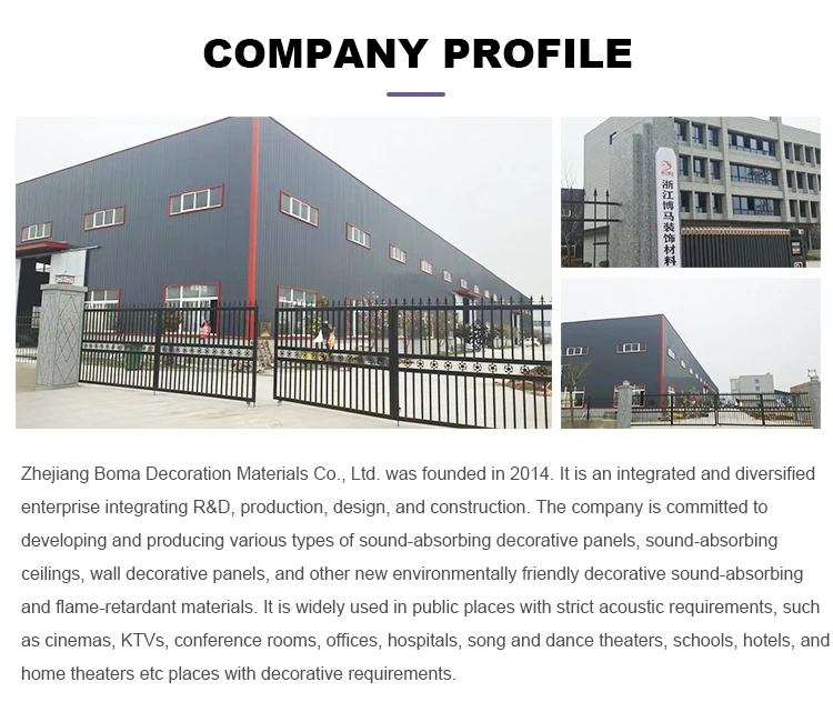 Wood Strip Grille Polyester Fiber Sound-Absorbing Panel Background Wall ...