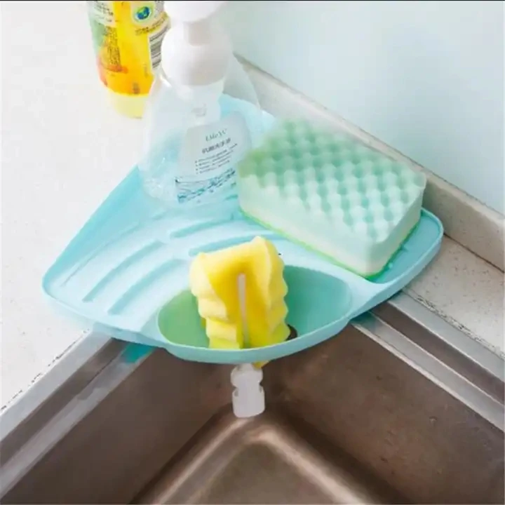 Triangular Sink Rack Storage Racks Sink Sponge Stand Storage Debris ...