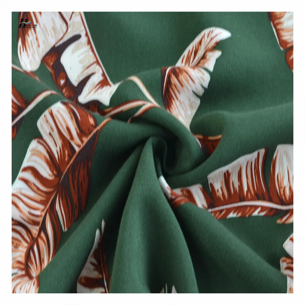 Wholesale Custom 100% Viscose Material Kain Rayon Print Challis Fabrics ...