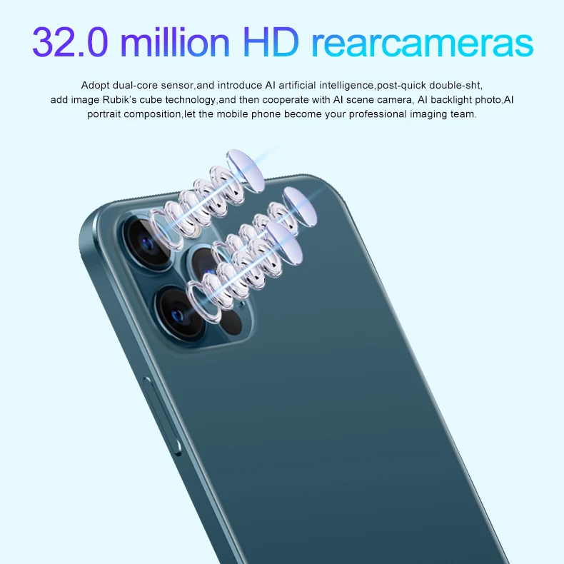 I12 Pro Max + 6.7นิ้ว12gb + 512gb สมาร์ทโฟน,10 Core 5g Let Phone 3 ...