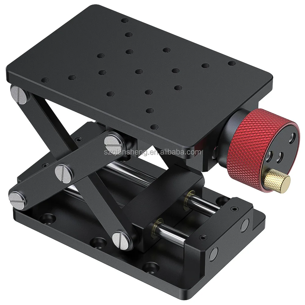 High Precision Manual Lift Z-Axis Scissor Lab Jack Elevator