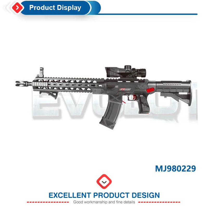 Electric Toy Automatic Gun Pistola Light Water Ball Splatter Graffiti ...