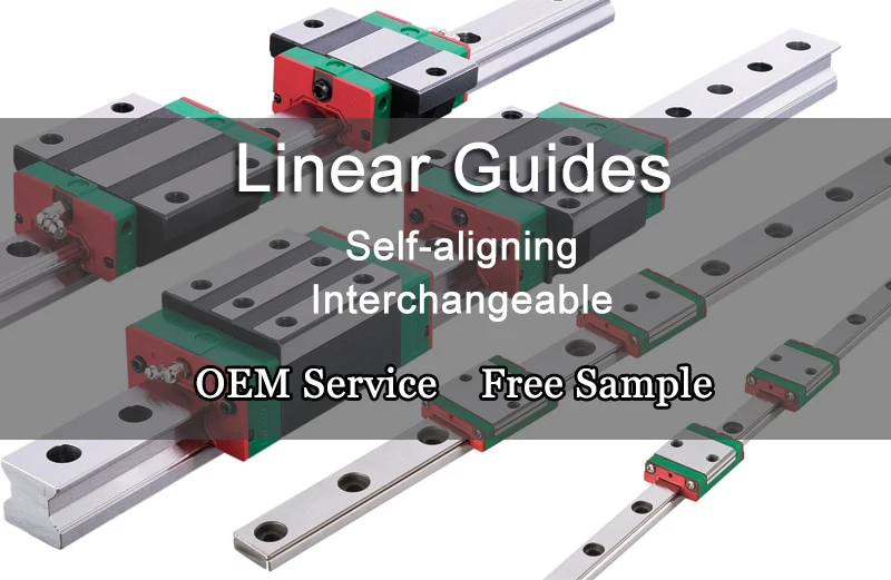 HGH20 Linear Slide Block CNC Compatible Linear Bearings HGH HGL HGW EGH EGW RGH RGW QHH QHW MGN ...